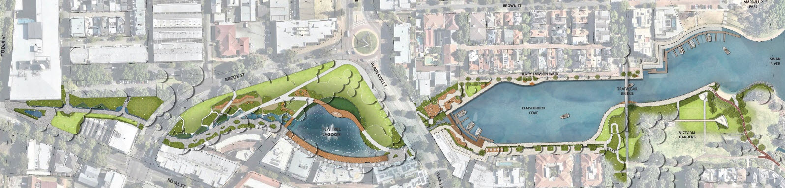 Claisebrook Cove Upgrade | City of Perth
