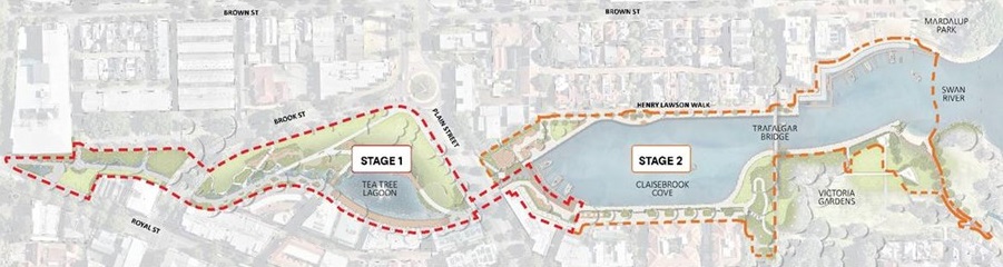 Claisebrook Cove Upgrade | City of Perth