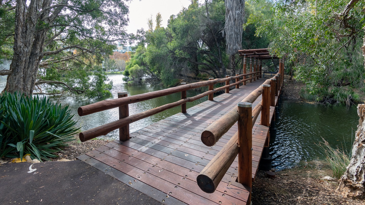 Beloved John Oldham Park bridge open for business | City of Perth