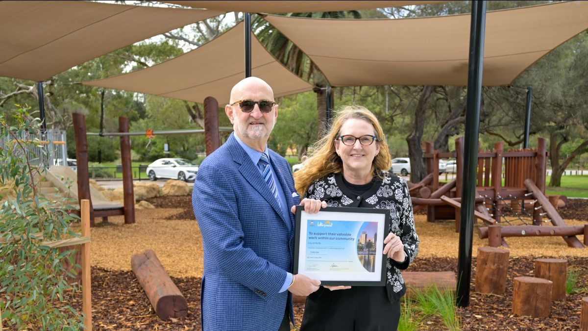 Nature exploration at new JH Abrahams Playground | City of Perth