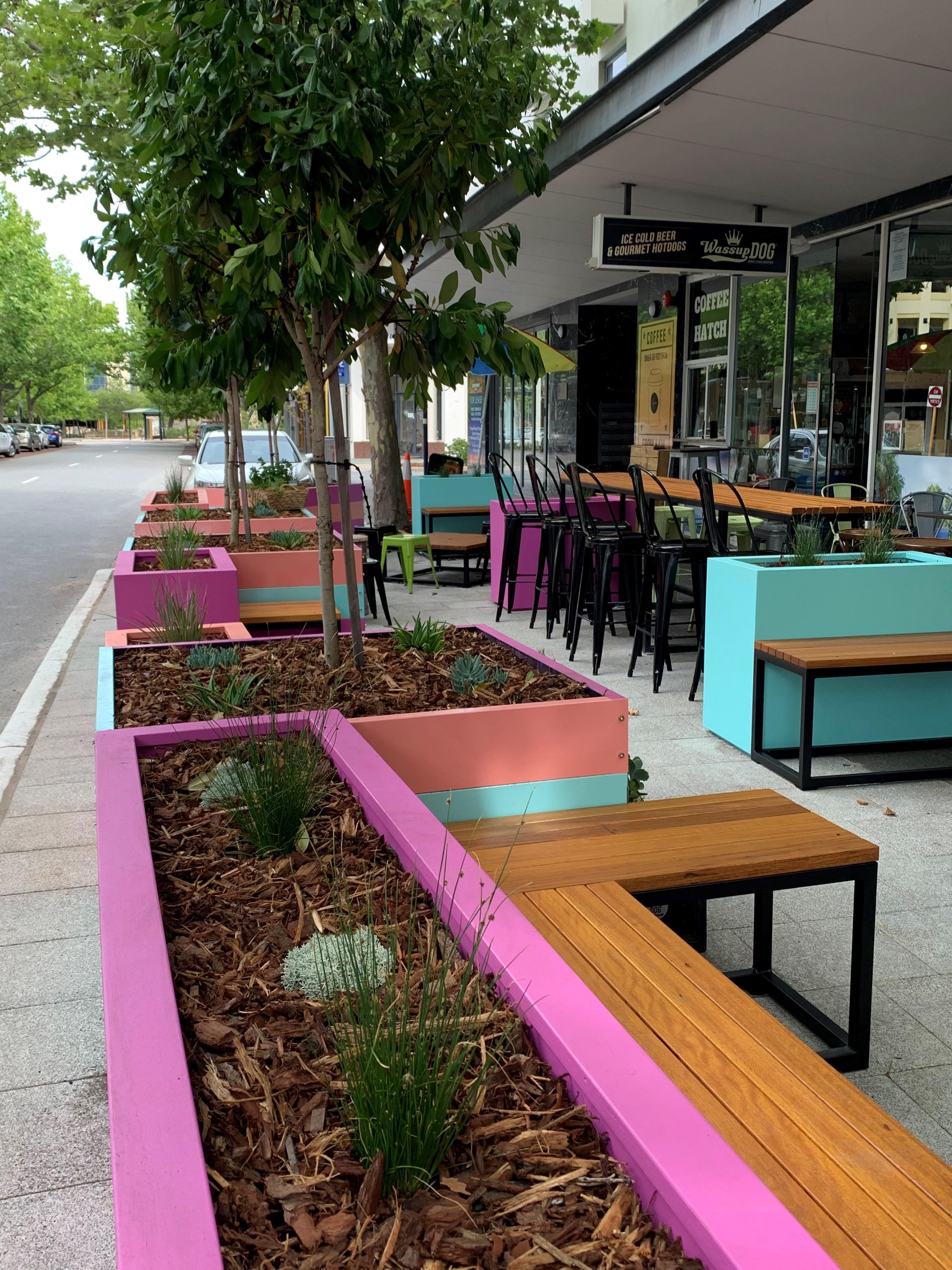 City of Perth and the East Perth community launch Royal Street parklet ...