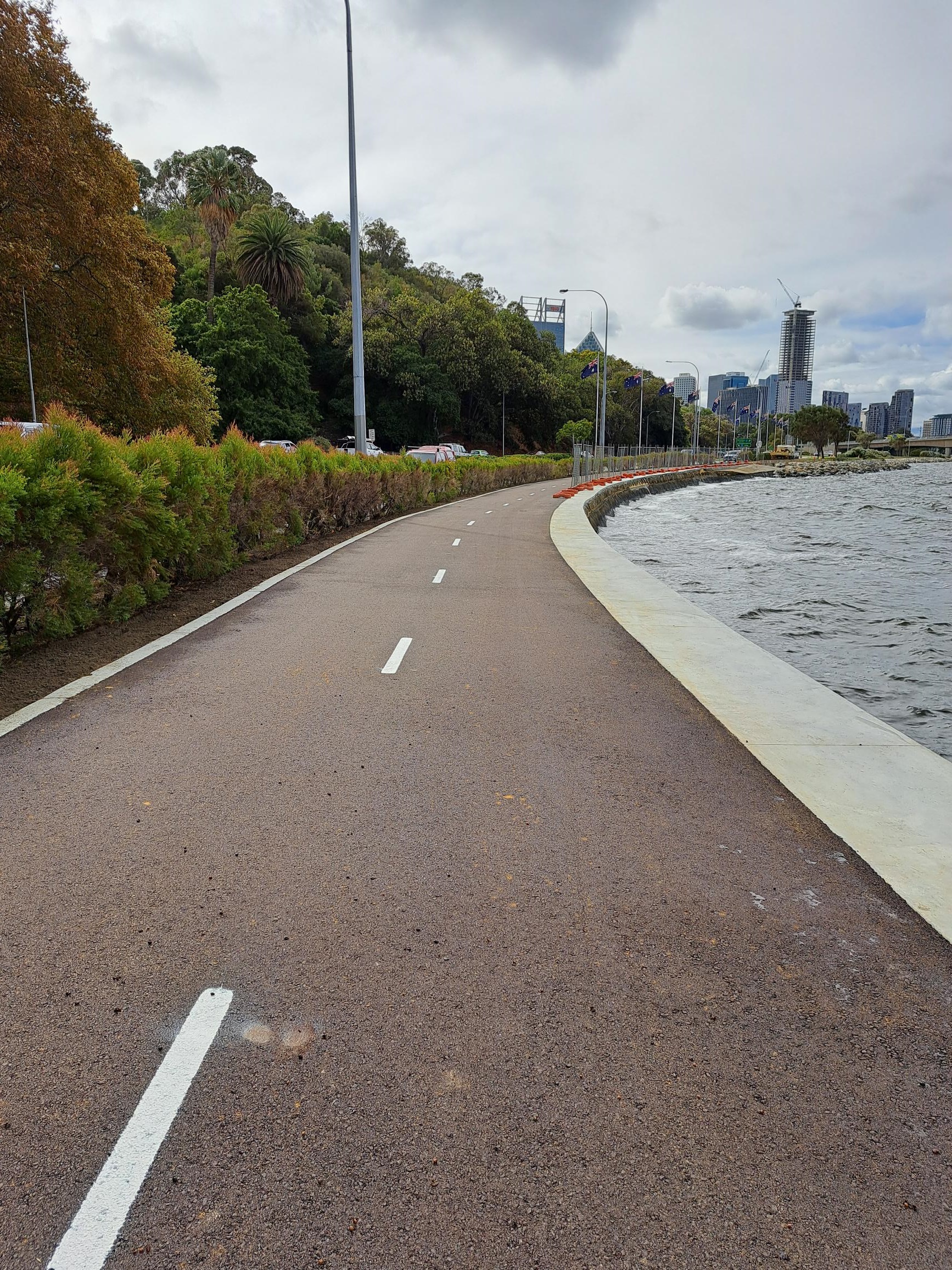Mounts Bay Road Shared Path reopened | City of Perth
