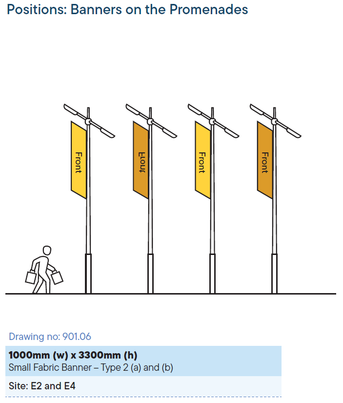 Banner and flag site bookings | City of Perth