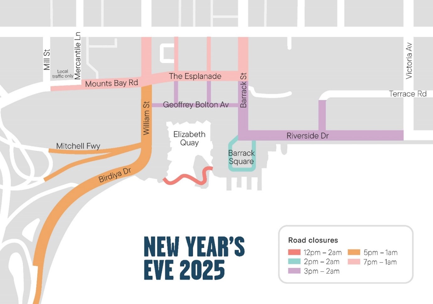 Road Closure - EVENT - New Year's Eve Celebration - 31 December 2025 ...